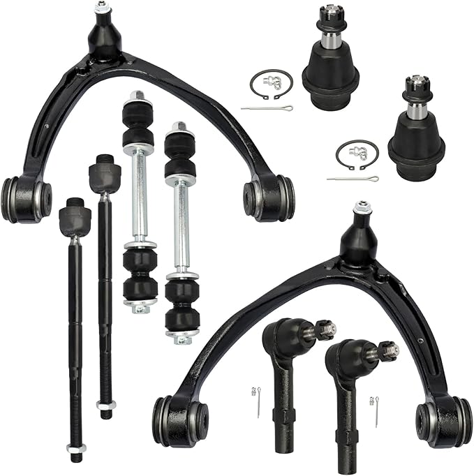 Amazon.com: IRONTEK 10pcs Front Upper Control Arm w/Ball Joint Sway Bar ...