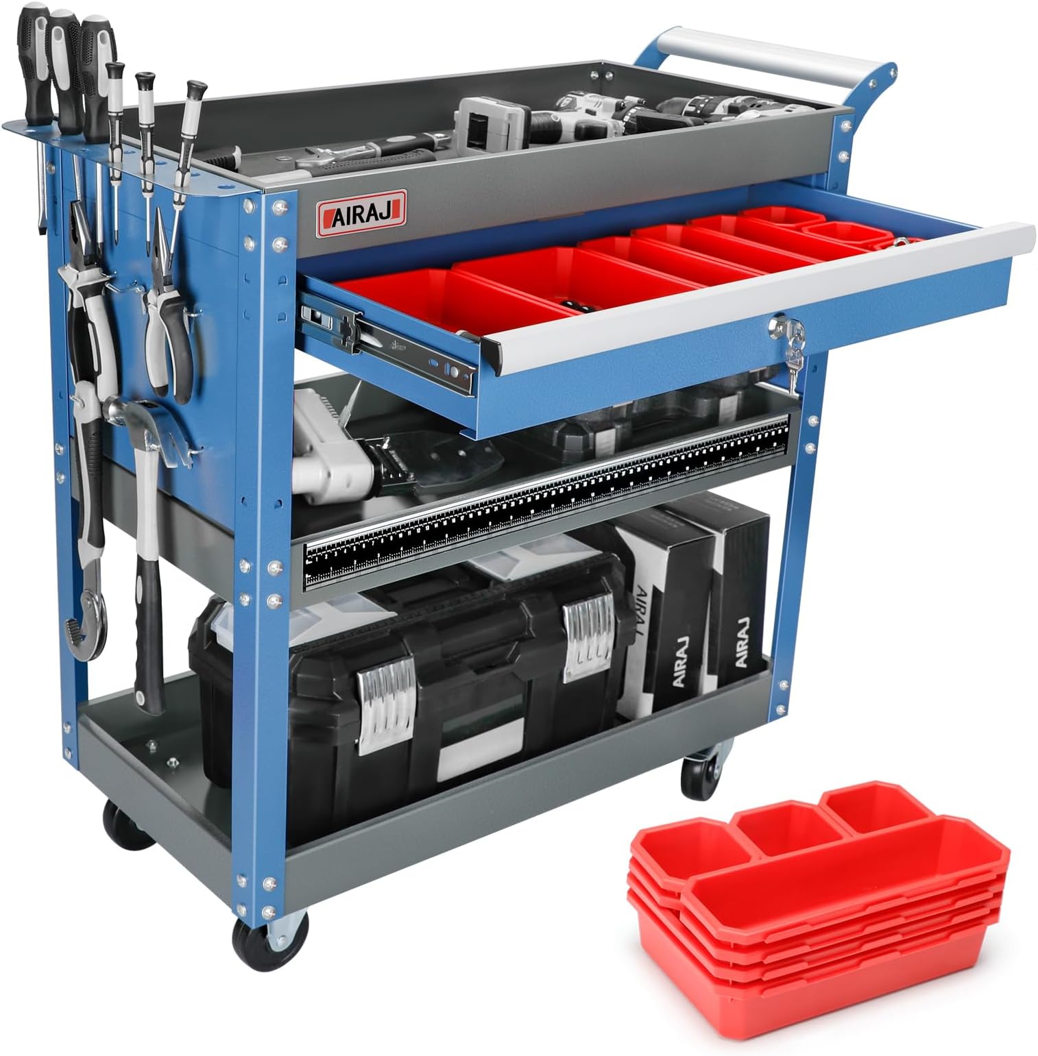 Amazon.com: Pro-Lift M-0004 Tool Cart, 350 lbs Capacity, 1 Pack ...