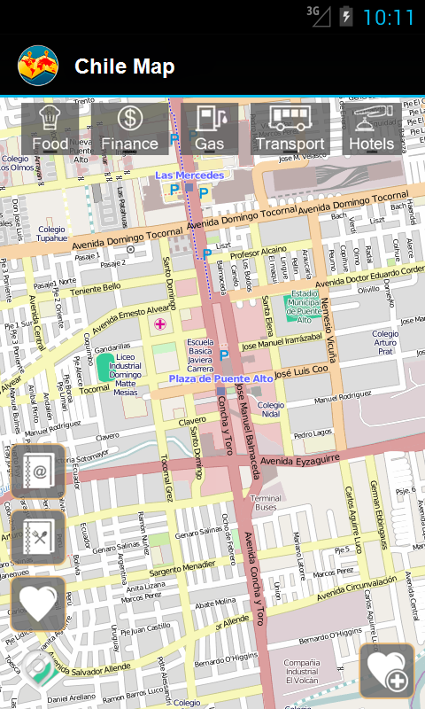 Chile Offline Map: Mapping Services:Amazon.com:Appstore for Android