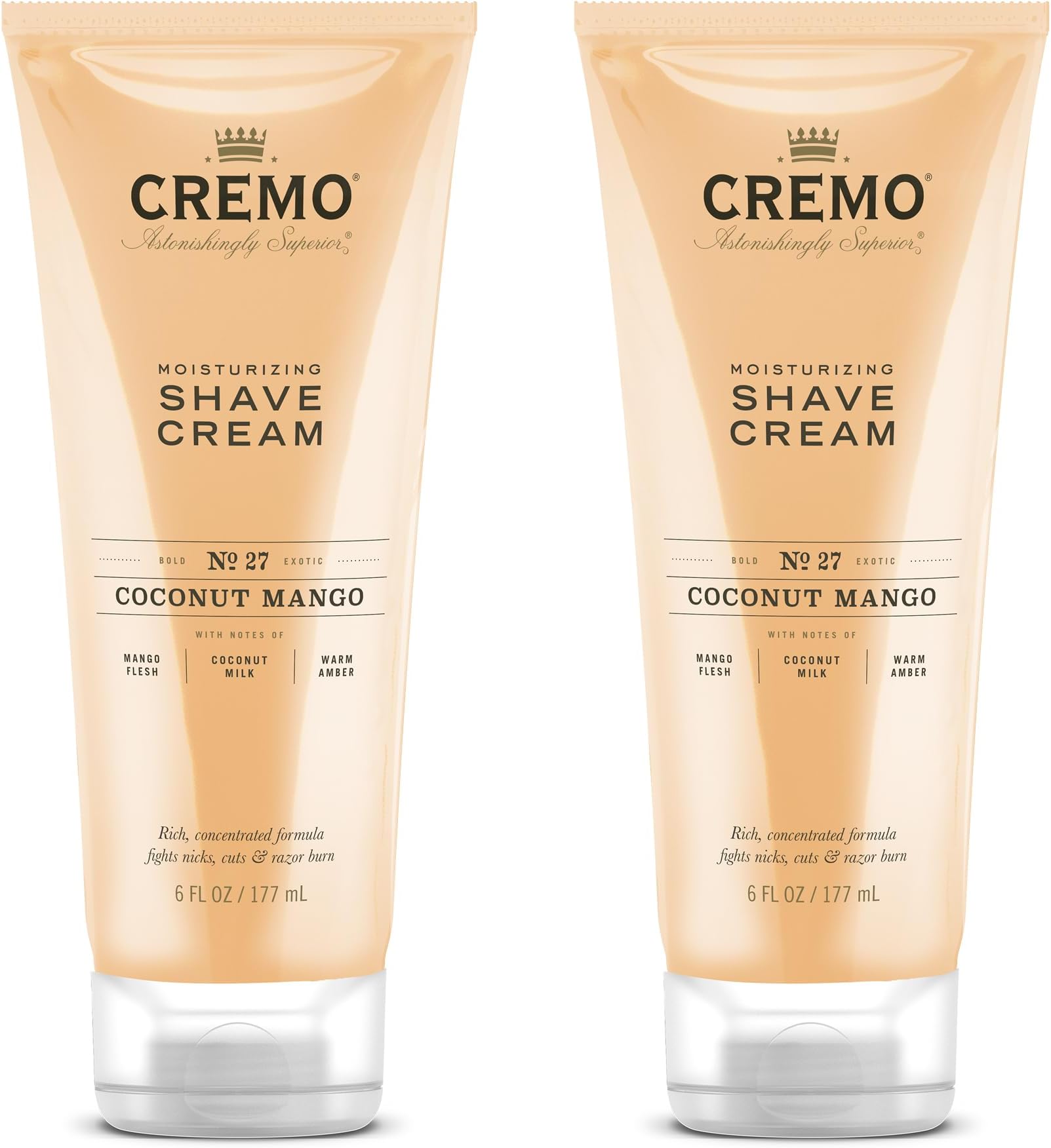 Amazon.com: Cremo Shaving Cream, Sandalwood, 6 Ounce (Pack of 12 ...