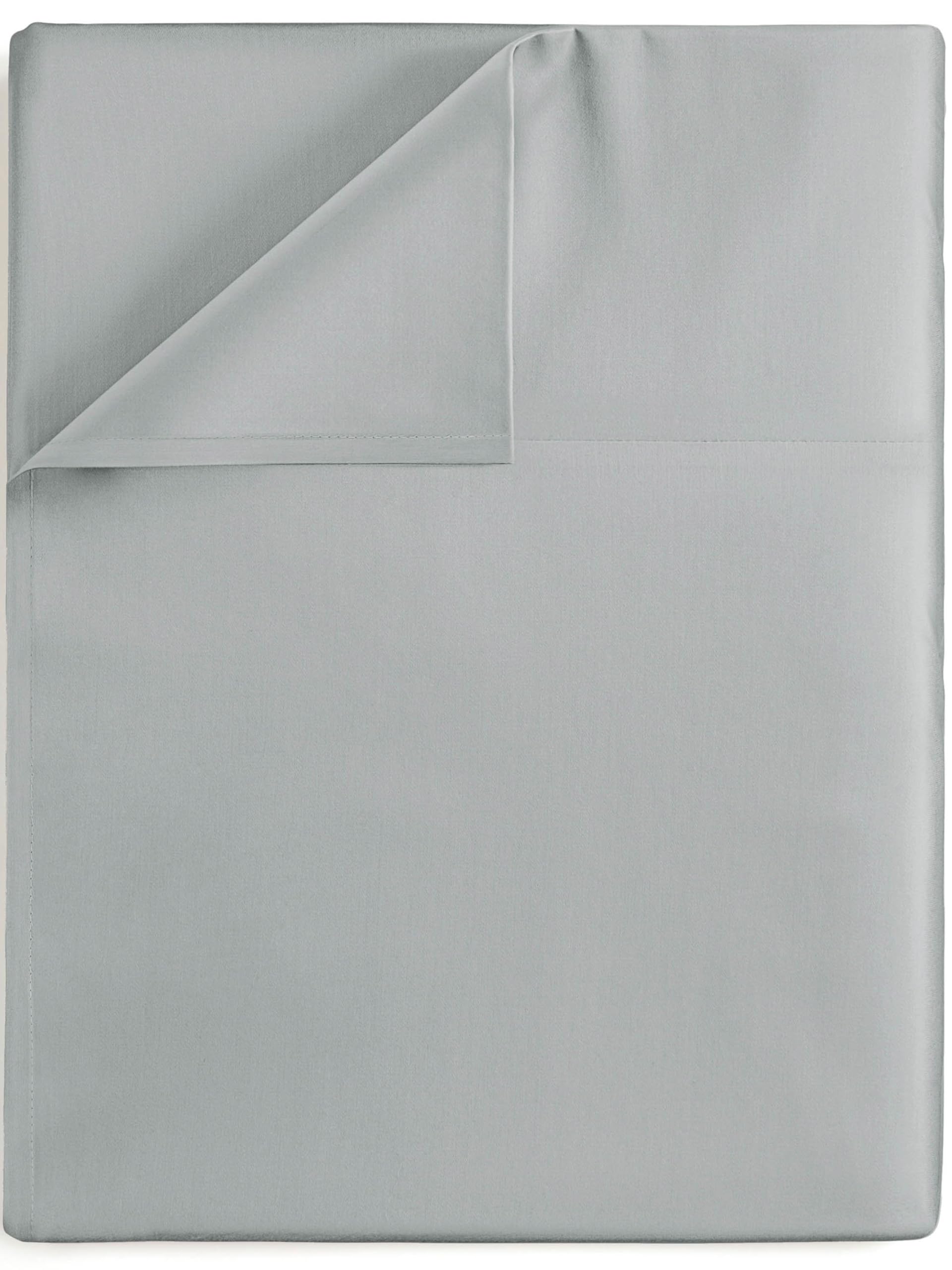 Amazon.com: Queen Size Flat Bed Sheet - Hotel Luxury Single Flat Sheet Only - Wrinkle Free ...