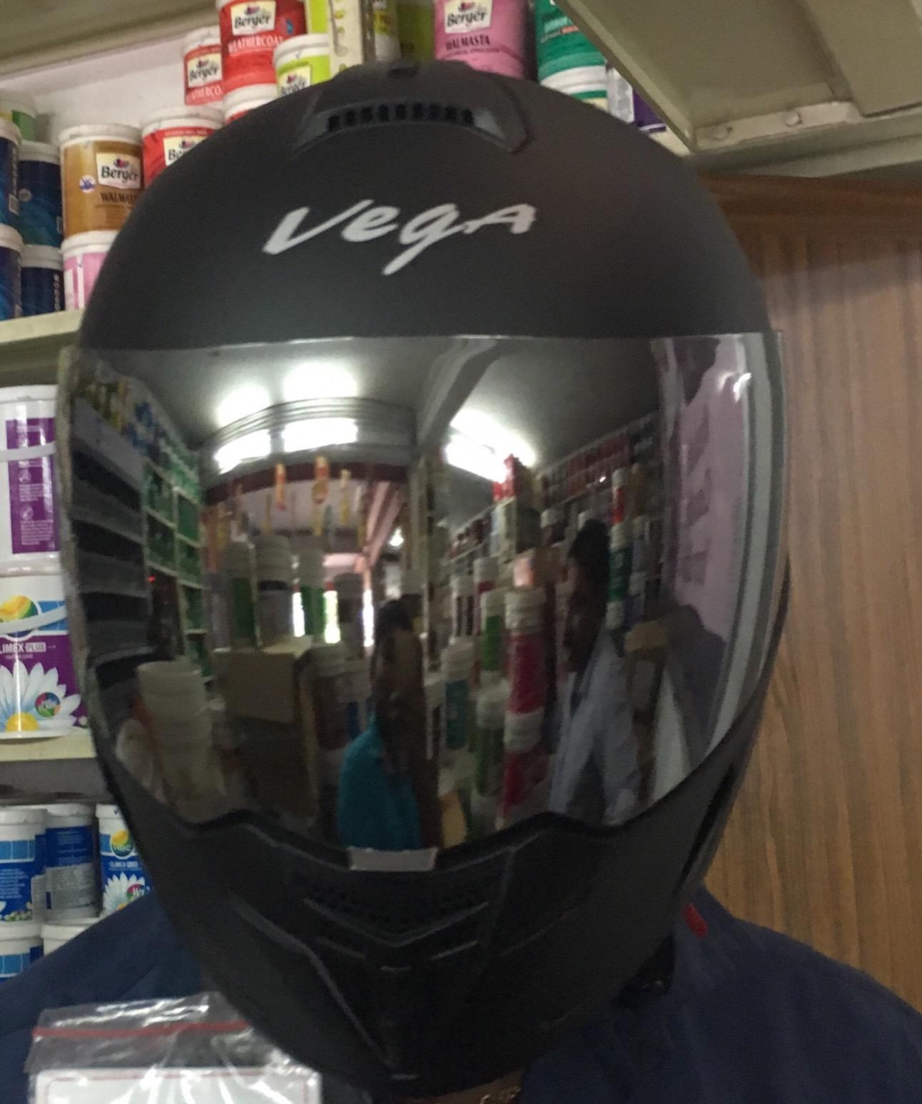Vega Evo BT Bluetooth Helmet (Black, M) : Amazon.in: Car & Motorbike
