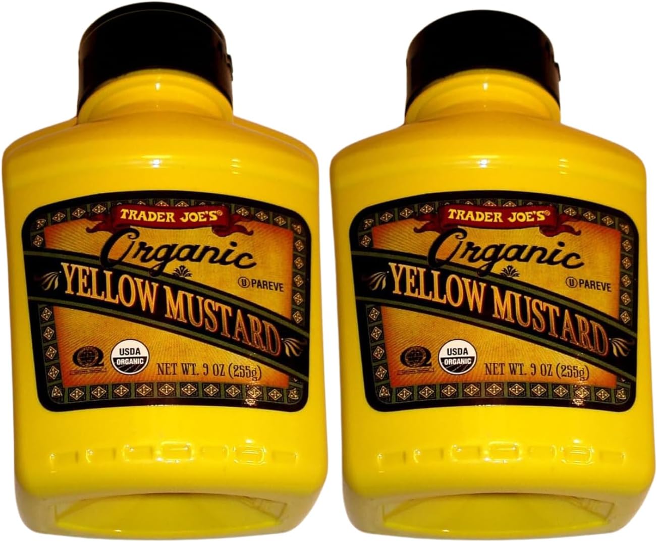 Amazon.com : Eden Organic Yellow Mustard, 9 oz Glass Jar, Stone Ground ...