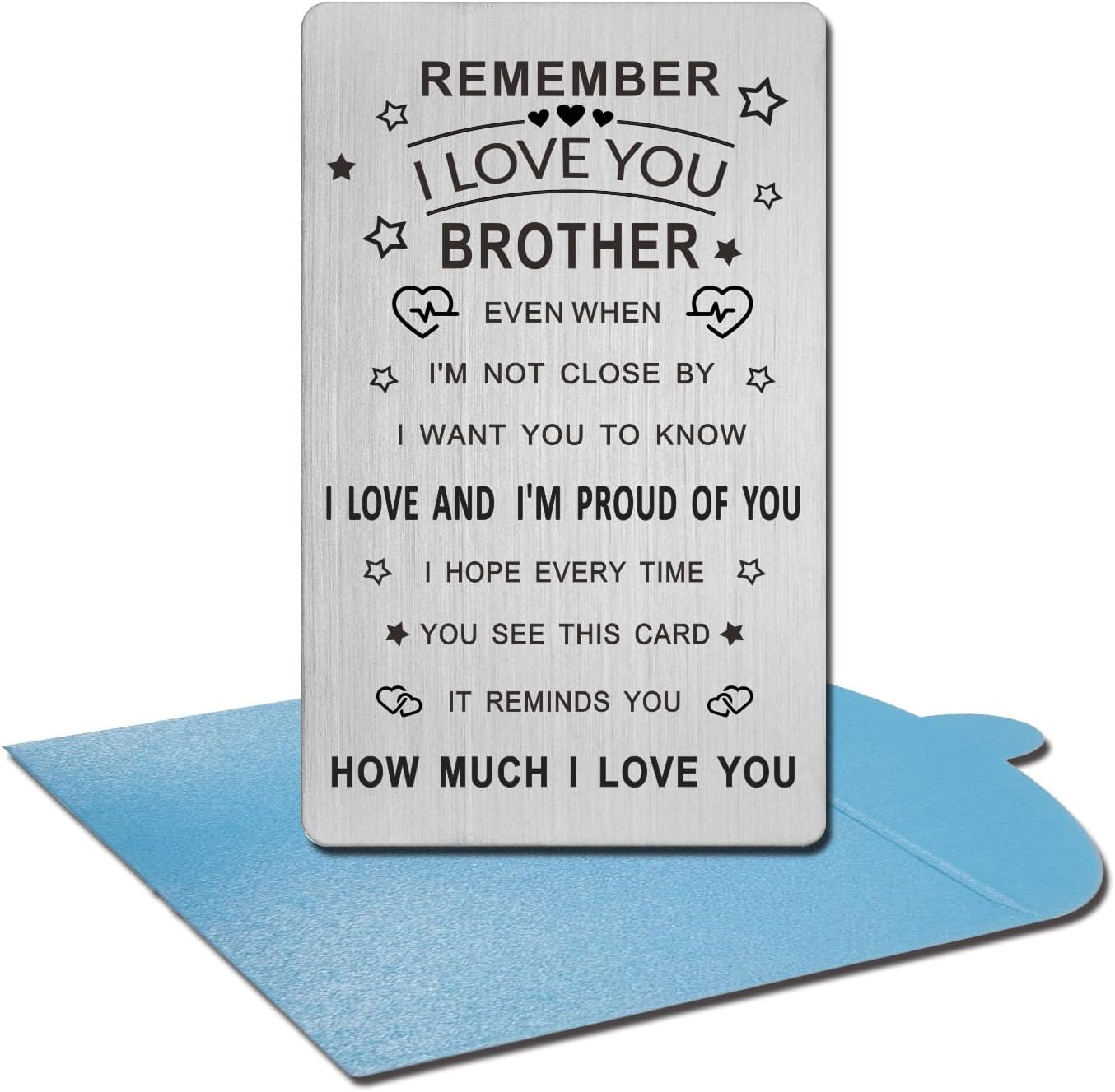 Amazon.com : Suoegigs Brother Gifts from Sister, To My Brother Birthday ...