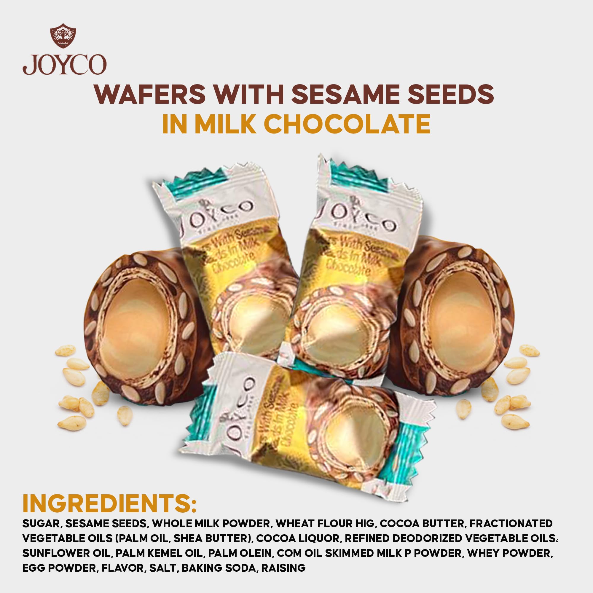 Snapklik.com : JOYCO Milk Chocolate Wafers