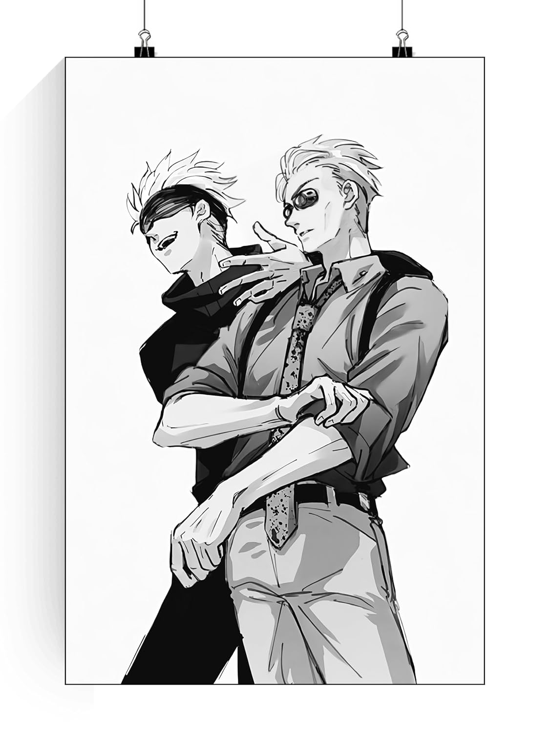 Times Comic Jujutsu Kaisen Gojo & Nanami Premium Poster | JJK Gojo ...