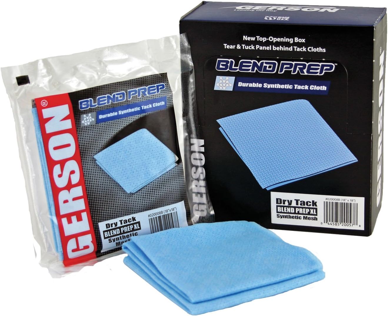 Amazon.com: Gerson Blend Prep XL Tack Cloth 18" x 18" Blue, 10/Box, Lot ...