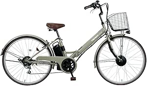 Amazon | PROVROS(プロブロス) 電動アシスト自転車 26インチ 折りたたみ シマノ6段変速 リチウムイオンバッテリー7.8Ah シティサイクル 前輪駆動 最大40km走行 型式 ...