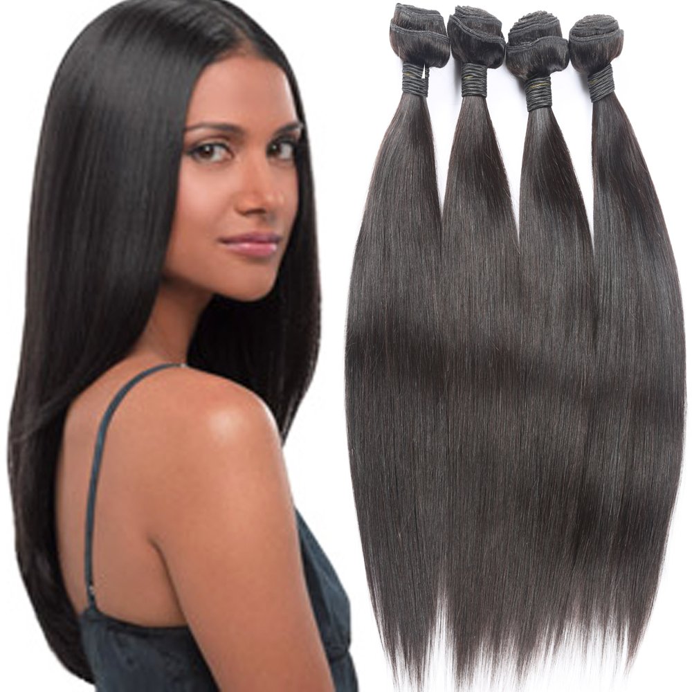 Amazon.com : Hair Extension Human Hair Brazilian Virgin Wholesale ...