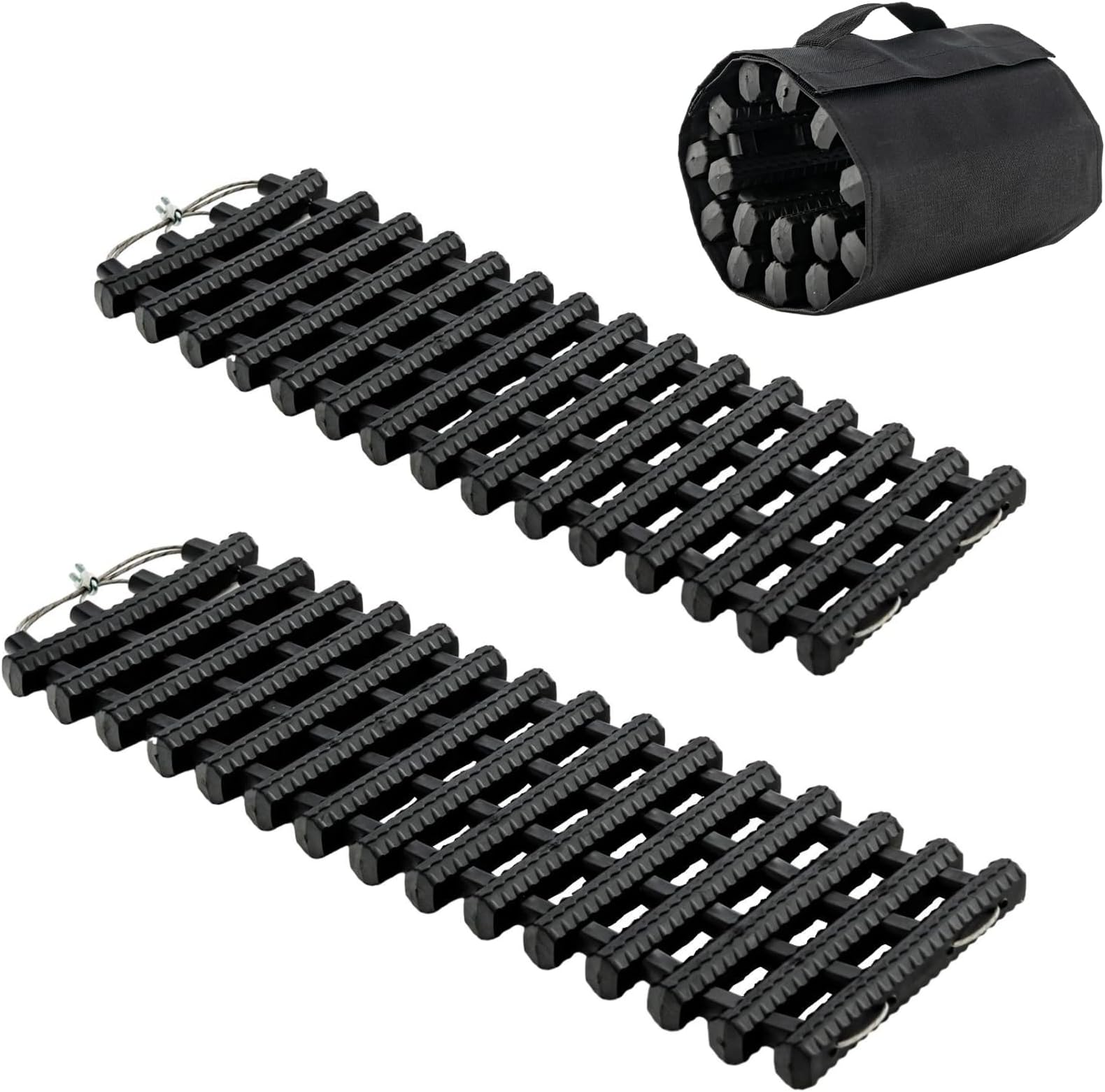 2 x Tyre Wheel Grip Traction Mats Snow Mud Sand Anti-Slip Caravan ...
