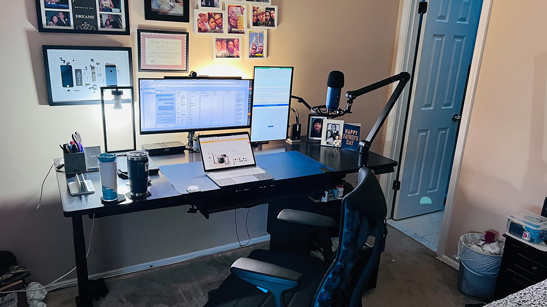 $26/mo - Finance Fully Jarvis Standing Desk 48" x 24" Natural Bamboo ...