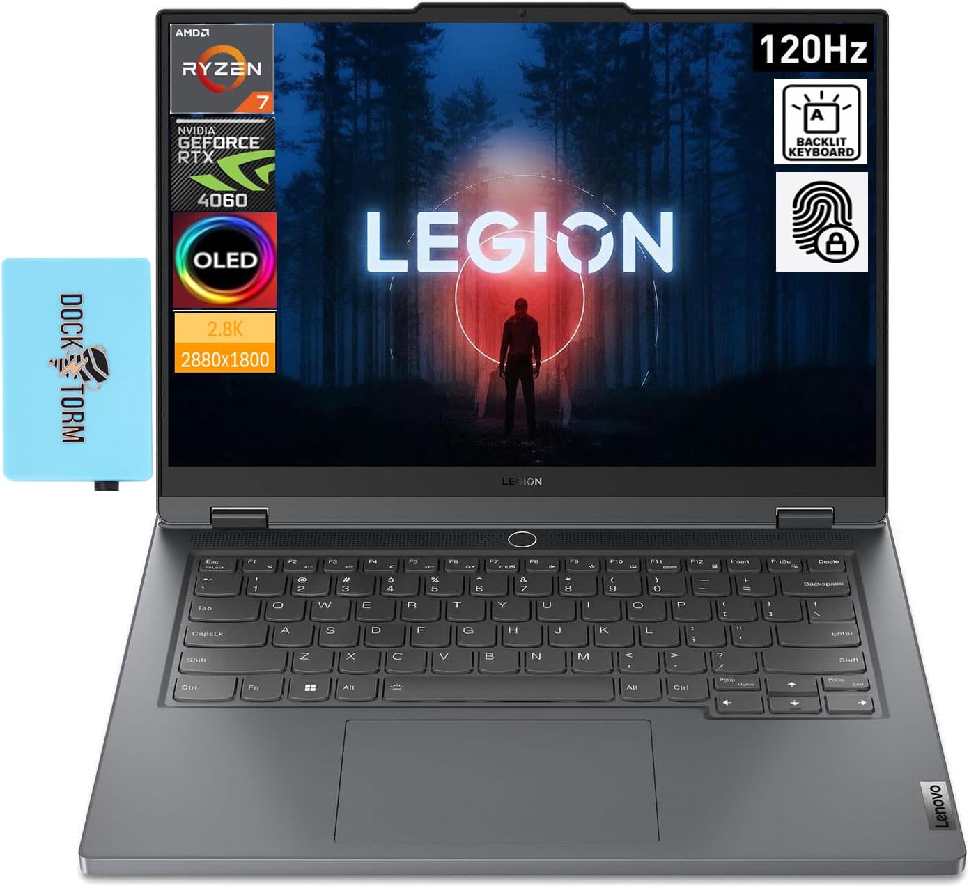 Amazon.com: Lenovo Legion Slim 5 Gen 8 Gaming Laptop 14.5" 120 Hz OLED ...