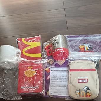 Amazon.co.jp: McDonald's Lucky Bag 2022 2023 Chums : Clothing, Shoes ...