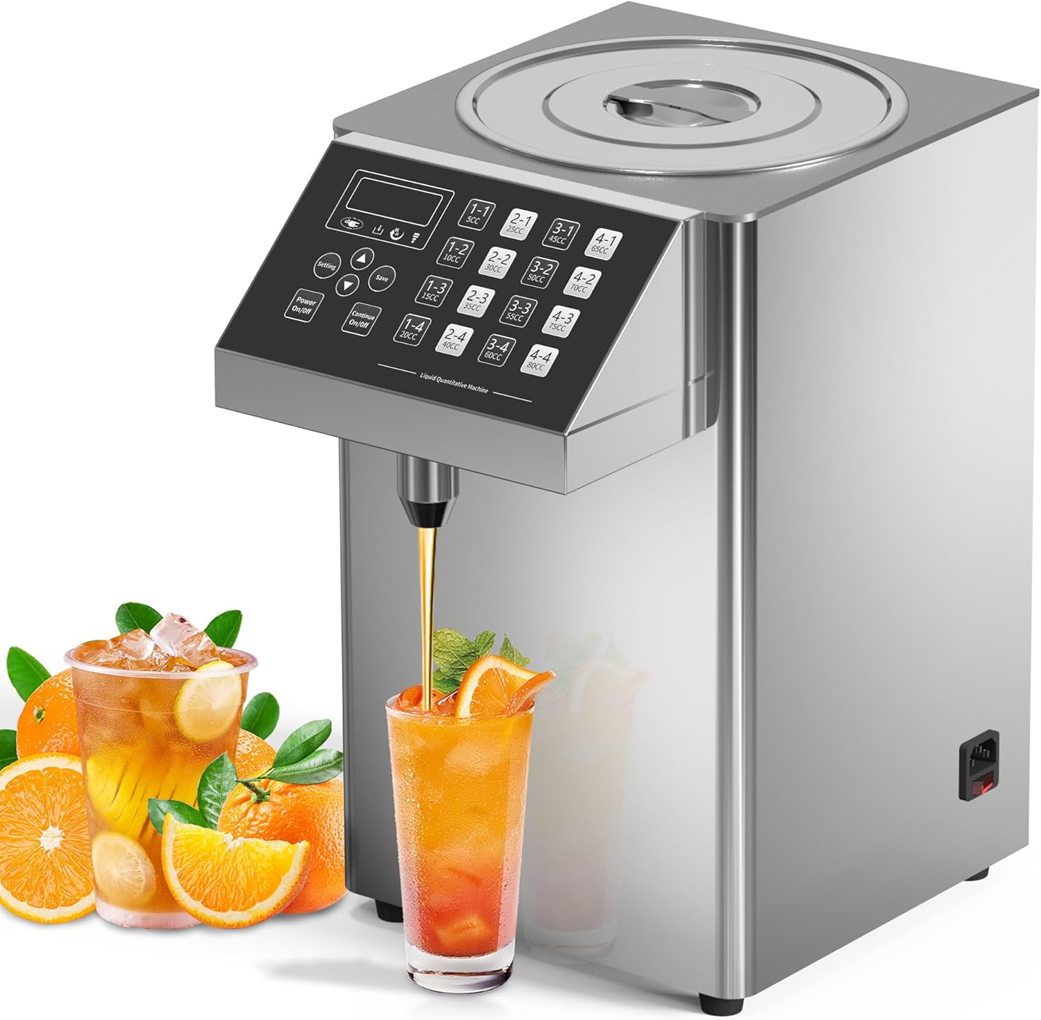 Amazon.com: RKAZES Automatic Fructose Dispenser Machine for Commercial ...