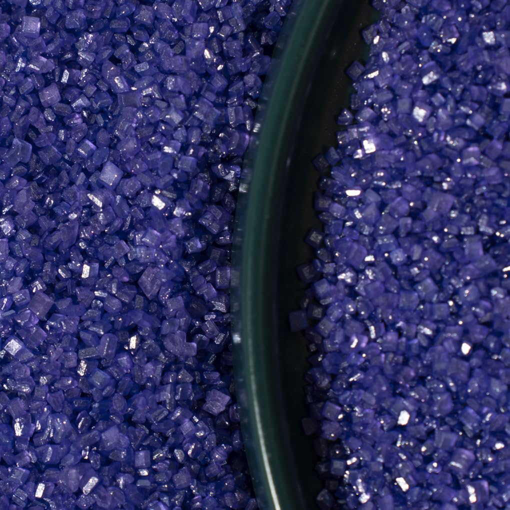 Snapklik.com : Purple Sanding Sugar Edible Sugar Sprinkles For Cakes ...