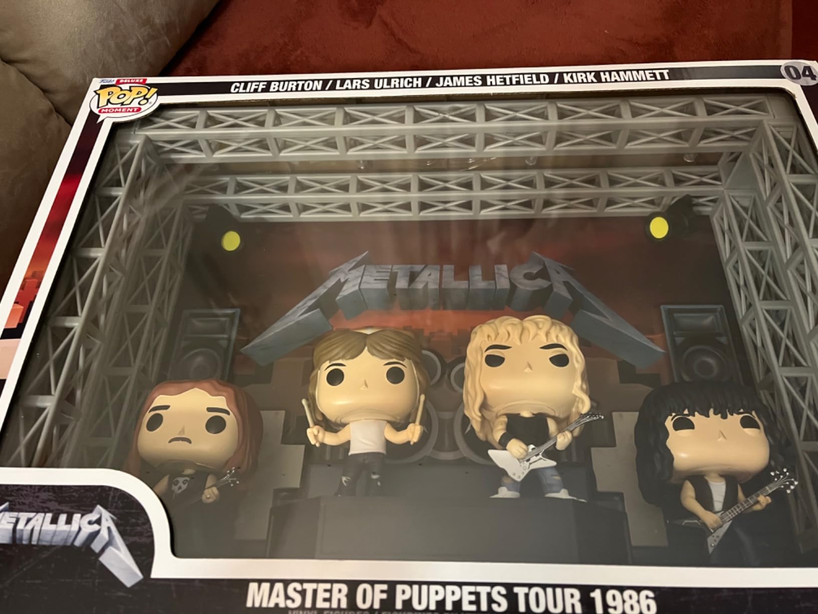 Amazon.com: Funko Pop! Moment Deluxe: Metallica Master of Puppets Tour ...