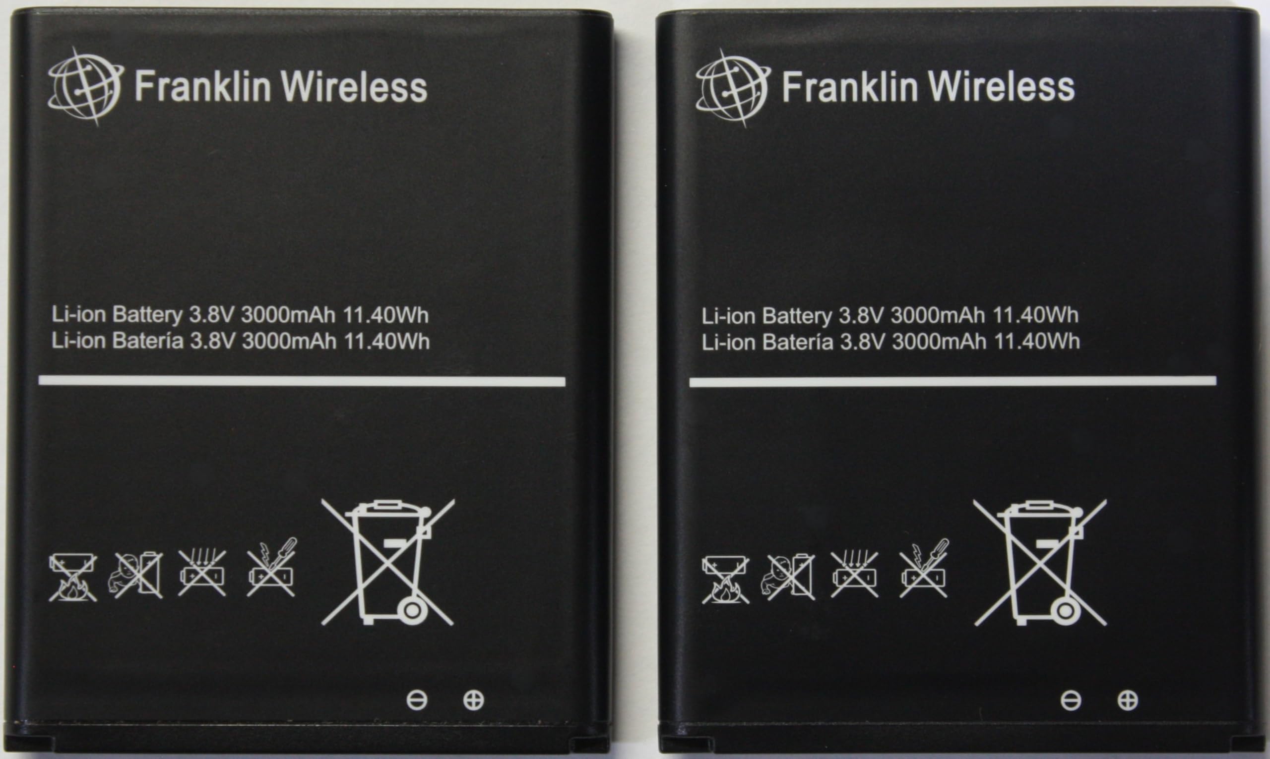 Amazon.com: 2 Pack | Original Battery for Franklin T10 (RT410) Mobile ...