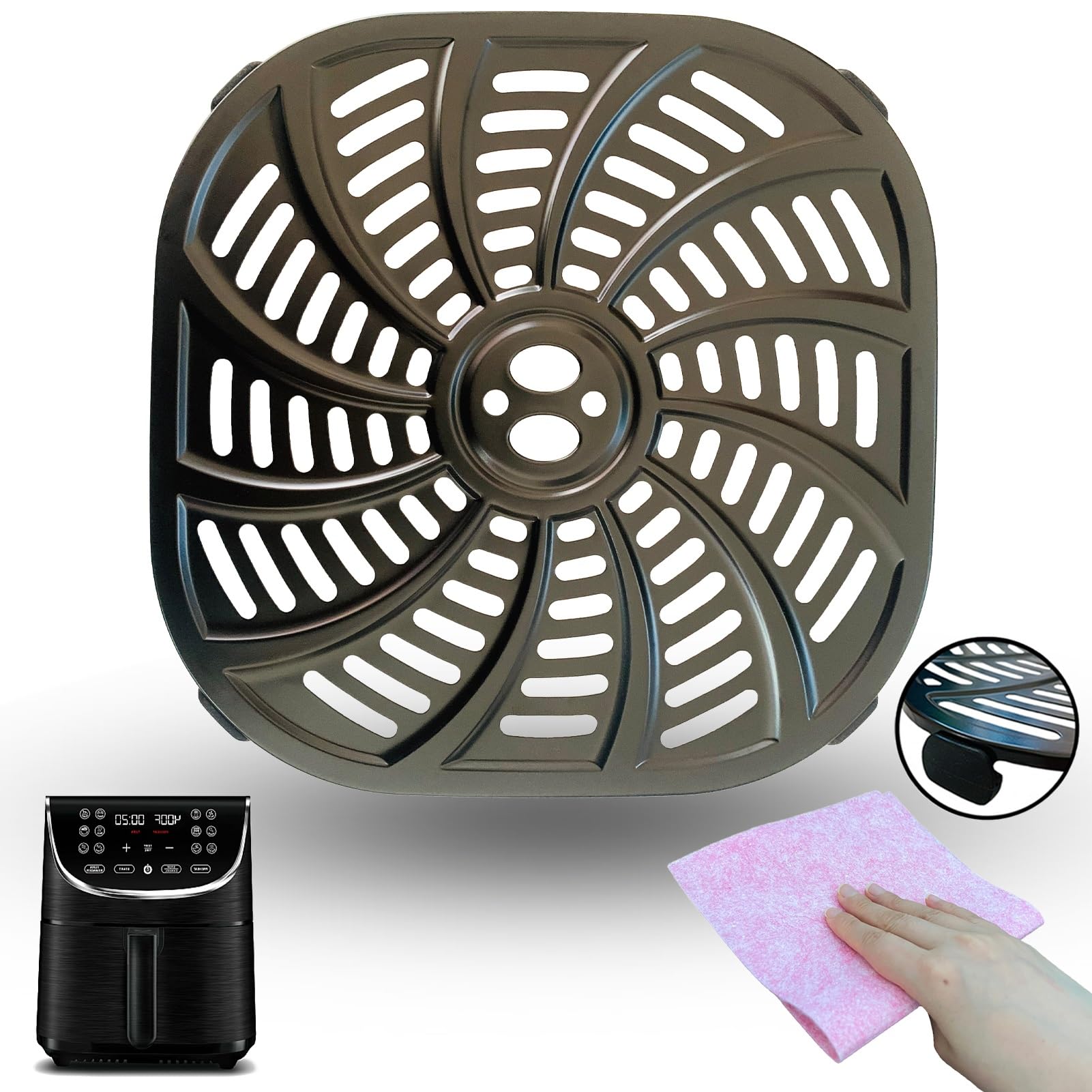 Amazon.com: GSZN 7QT Air Fryer Grill Plate for Gourmia GAF716 Air ...