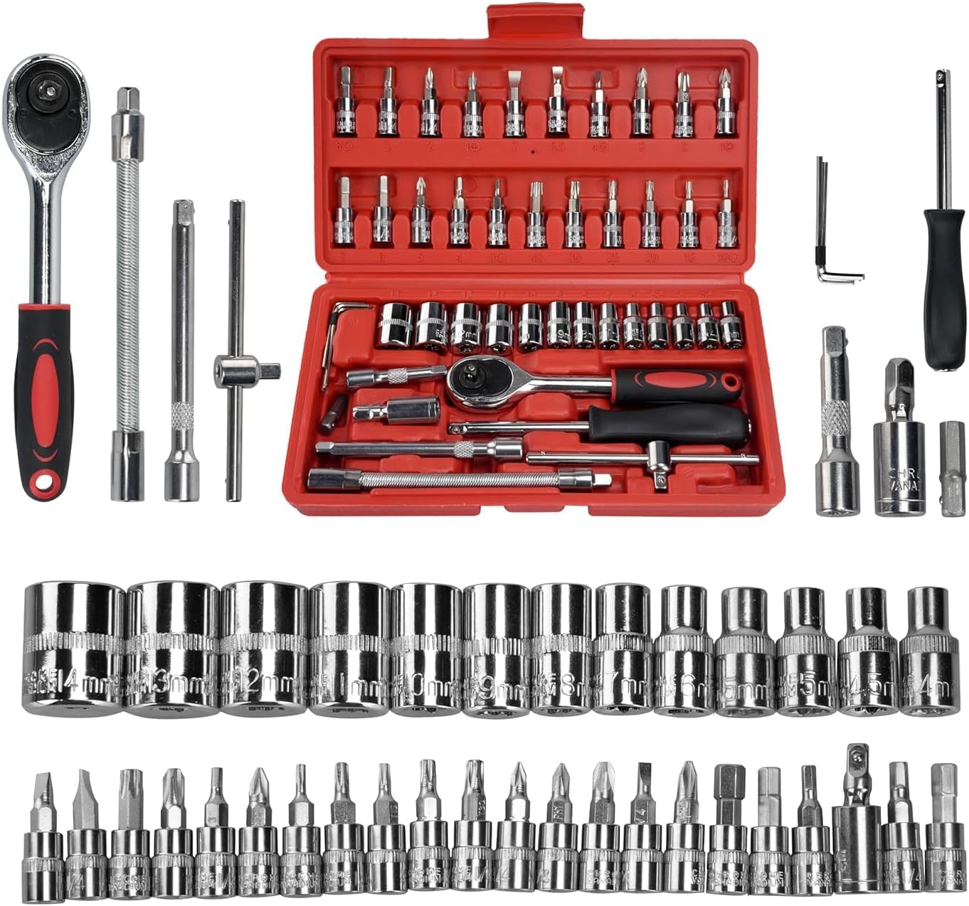 Device 40 in 1 Pcs Hex Wrench Tool Screwdriver and Socket Kit Set ...