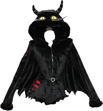 Amazon.com: MEOWCOS Pajamas Bodysuit Animal One Piece Halloween Cosplay ...