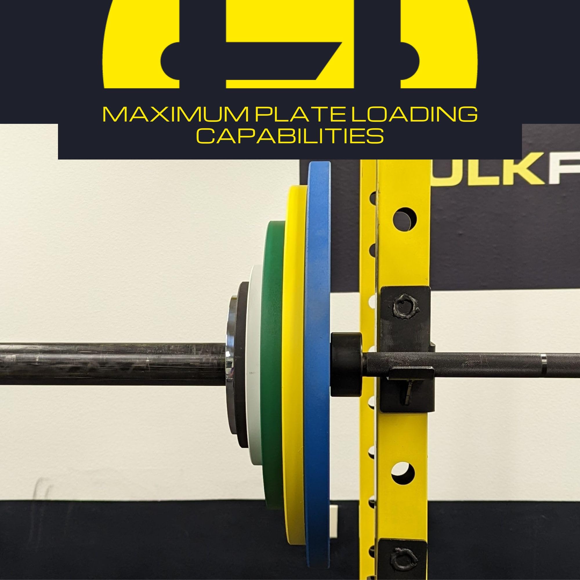 Snapklik.com : HulkFit 2 Inch Calibrated Steel Weight Plates For ...