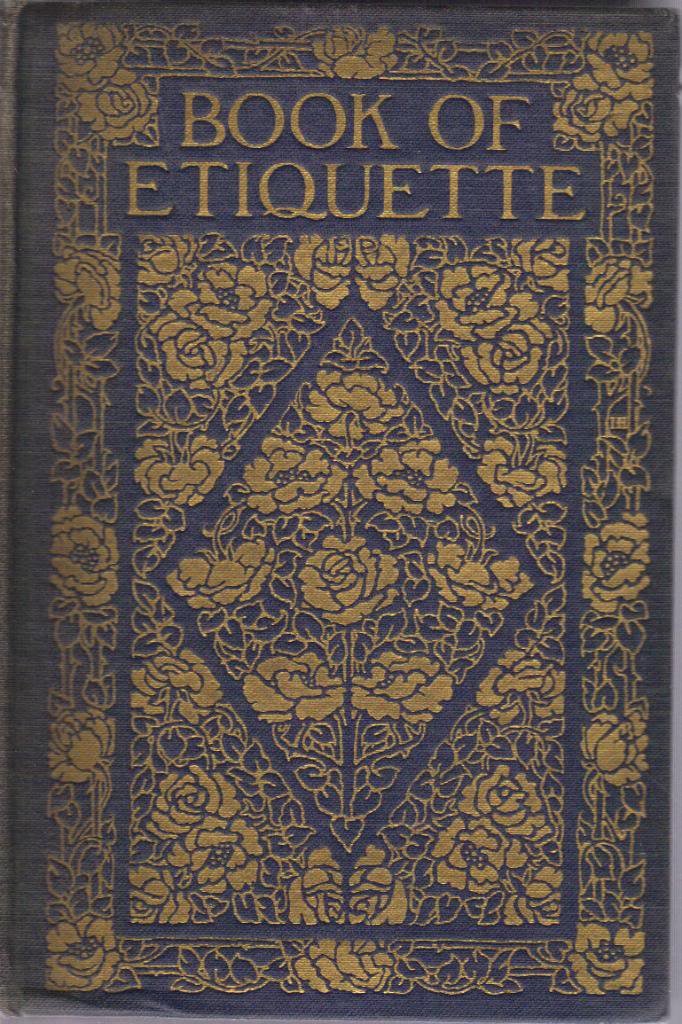 Book of Etiquette (2 Volumes complete): Lillian Eichler: Amazon.com: Books