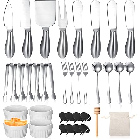 Amazon.com: Charcuterie Board Accessories Utensils Cheese Butter ...