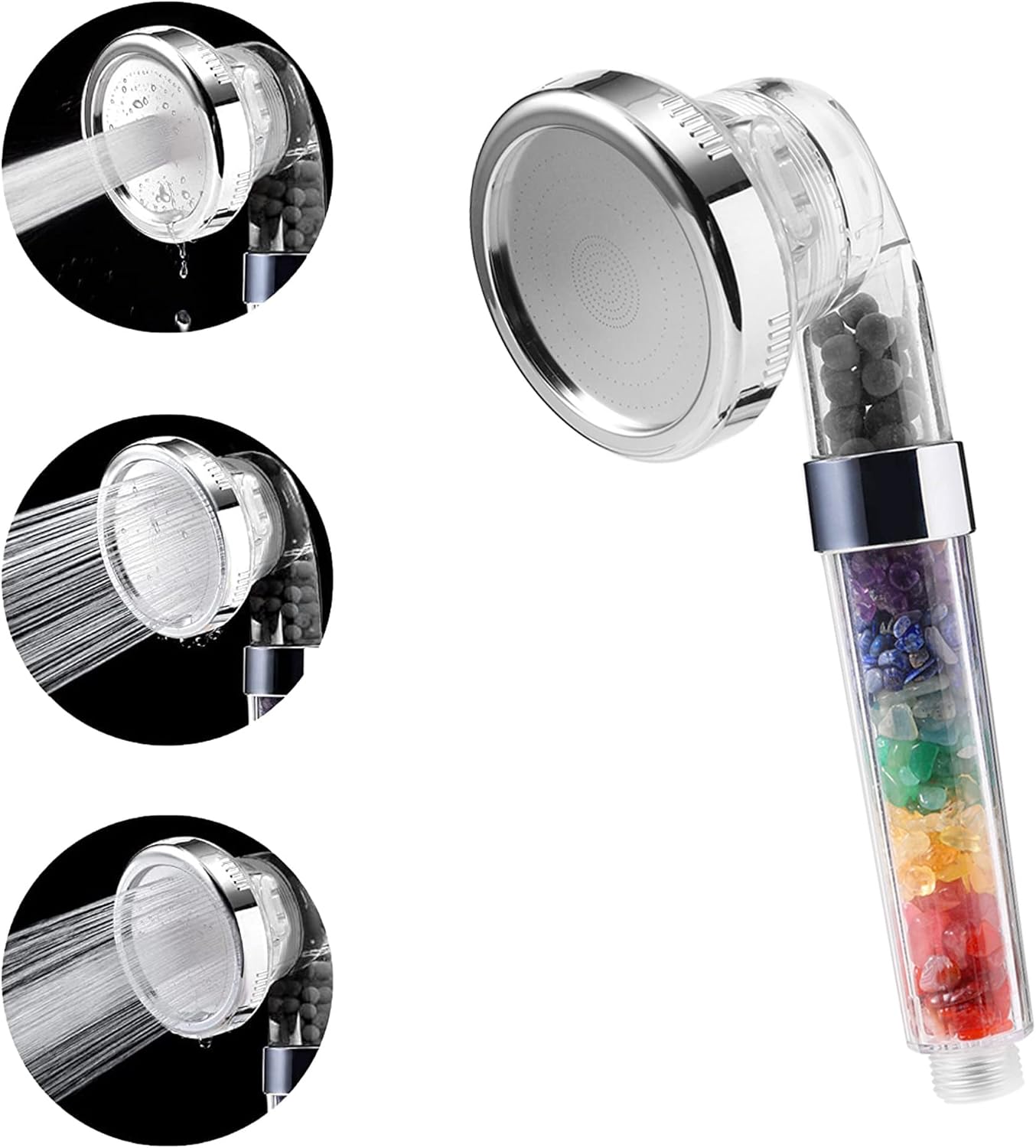 Filtered Shower Head, 3 Settings Shower Heads with Handheld Spray, High ...