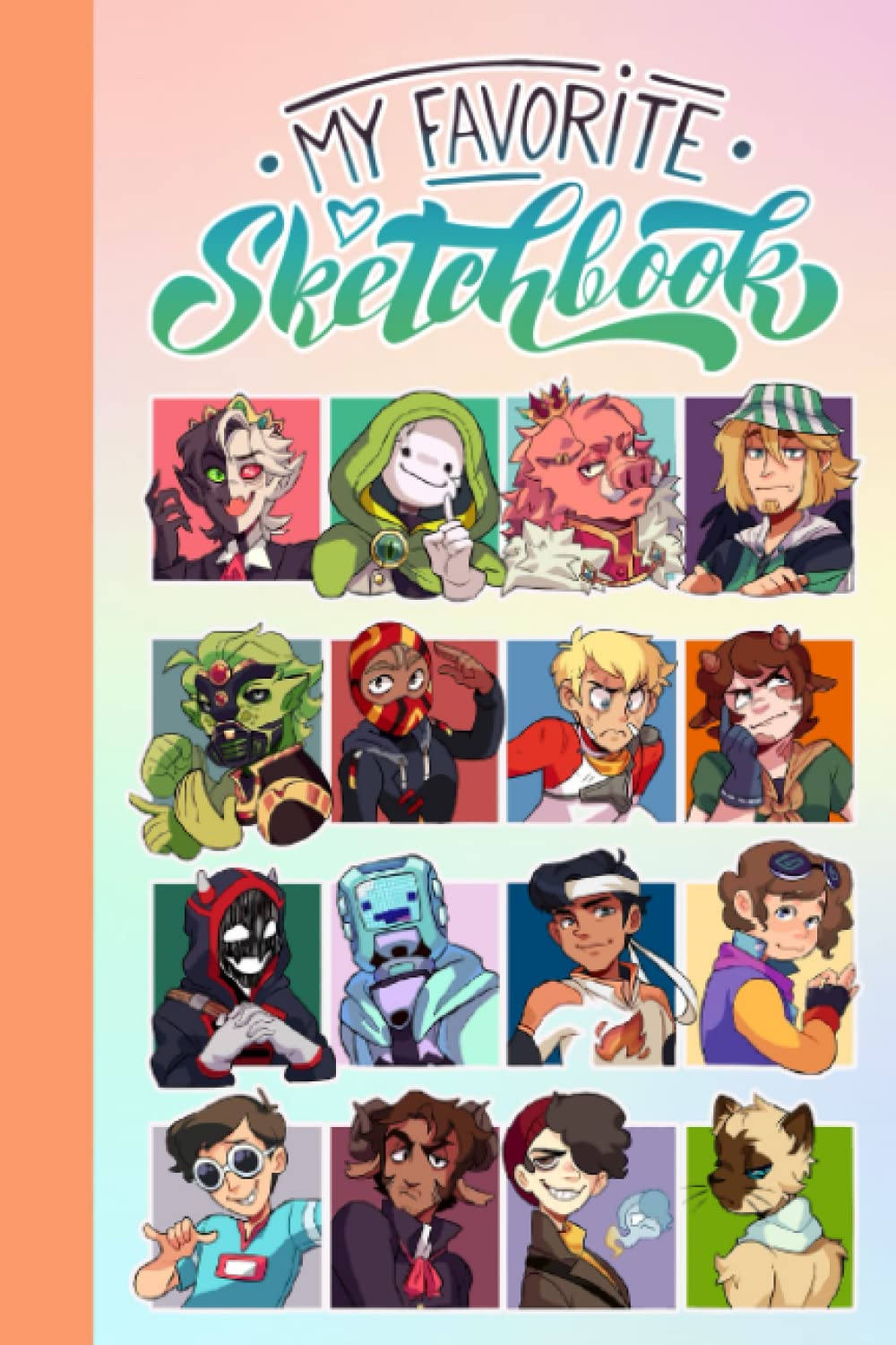 Dream SMP Sketch Book DSMP for Fan Boys Girls Teens Kids: Dream SMP ...