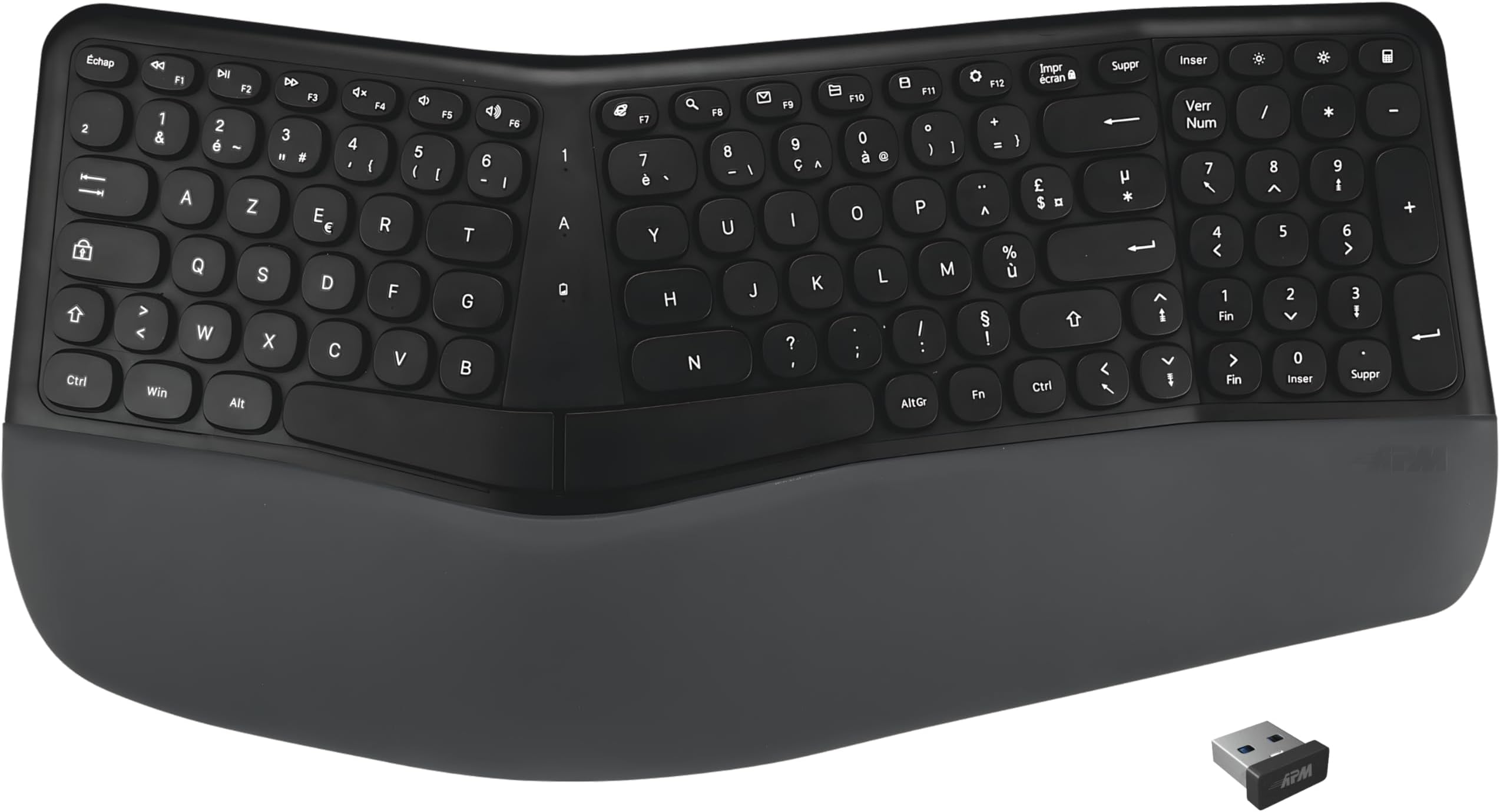 Microsoft – Surface Ergonomic Keyboard – Clavier sans fil Bluetooth ...