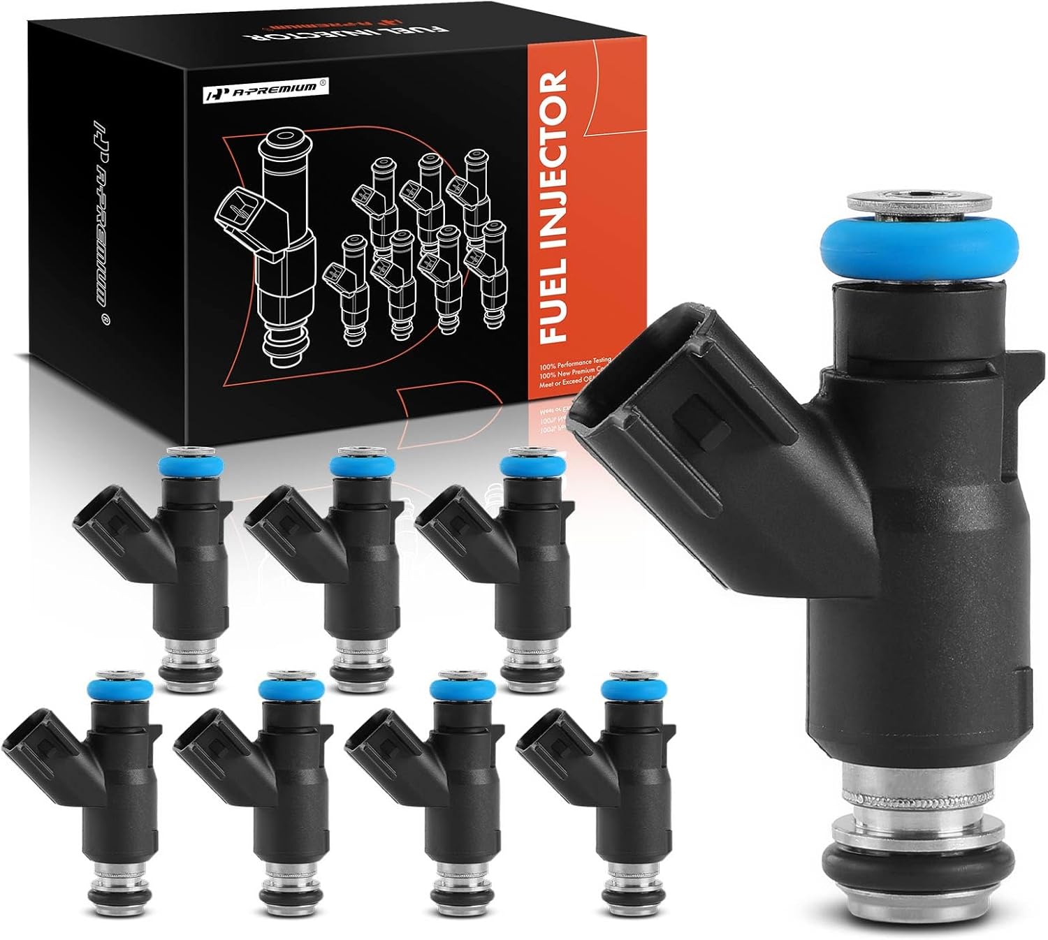 Amazon.com: A-Premium Fuel Injectors Set of 8 Compatible with Chevrolet ...