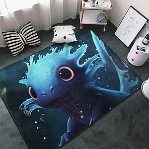 Amazon.com: Axolotl Soft Area Rugs 60x39 Inch Floor Rug Living Room ...