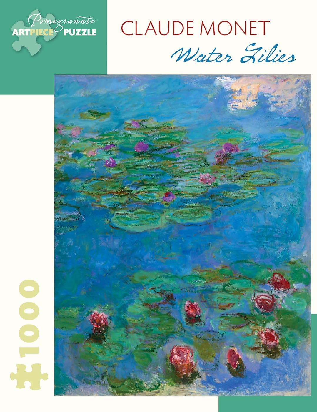 Amazon.com: Claude Monet Water Lilies 1000-Piece Jigsaw Puzzle : Claude ...