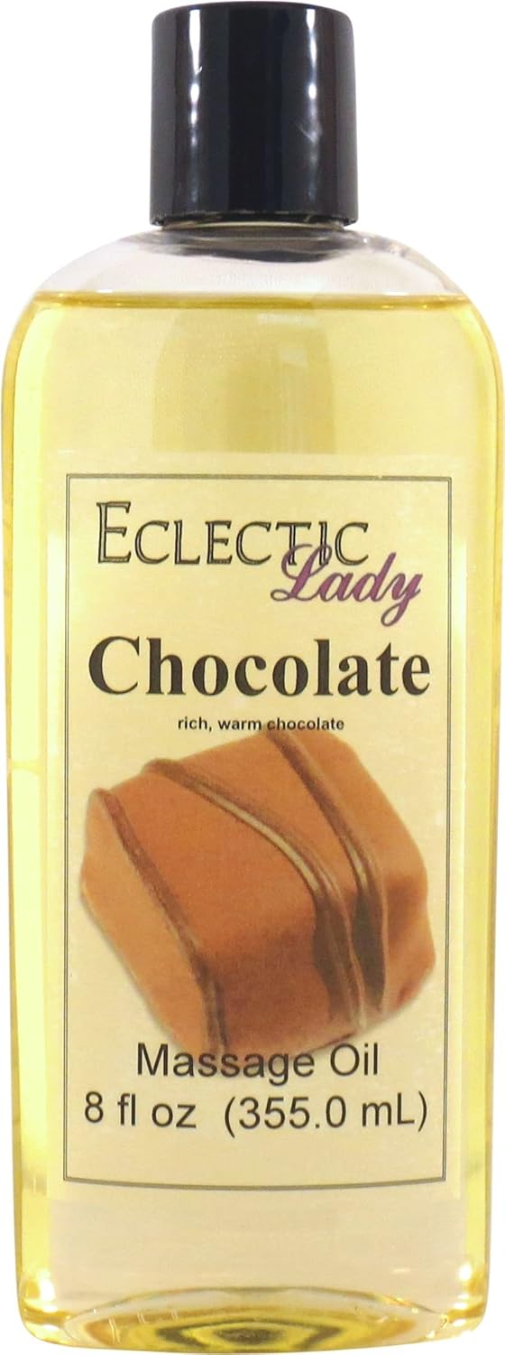 Amazon.com : Chocolate Massage Oil, 8 oz, With Sweet Almond Oil and ...