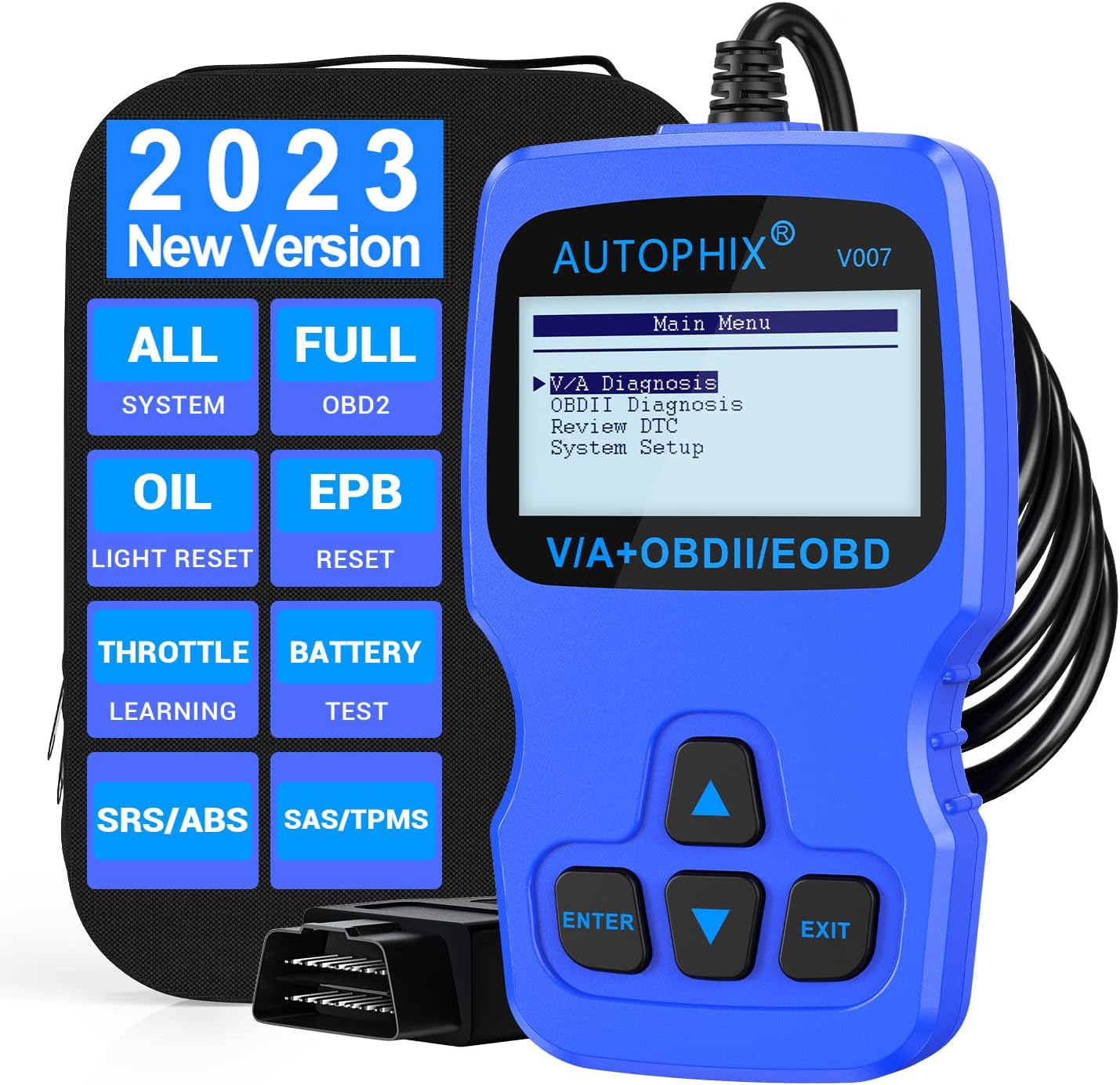 Amazon.com: V007 Code Reader OBD2 Scanner Compatible with Volkswagen VW ...