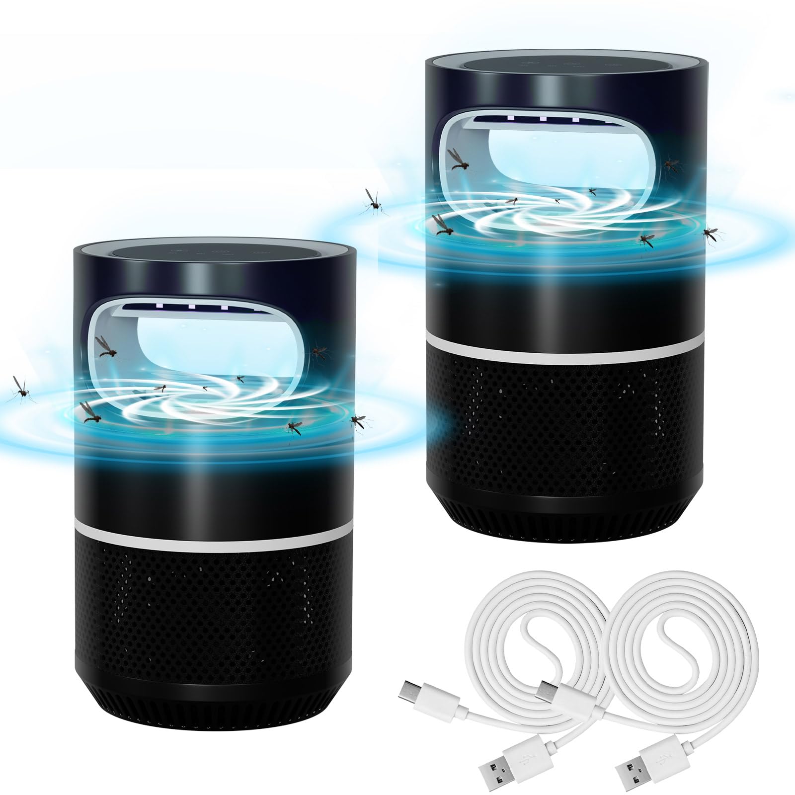 Amazon.com : Indoor Insect Trap, 2-Mode Bug Catcher & Killer with ...