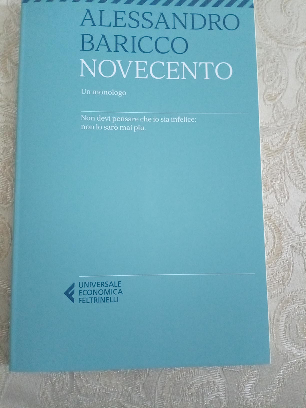 Novecento: Un monologo : Baricco: Amazon.it: Libri