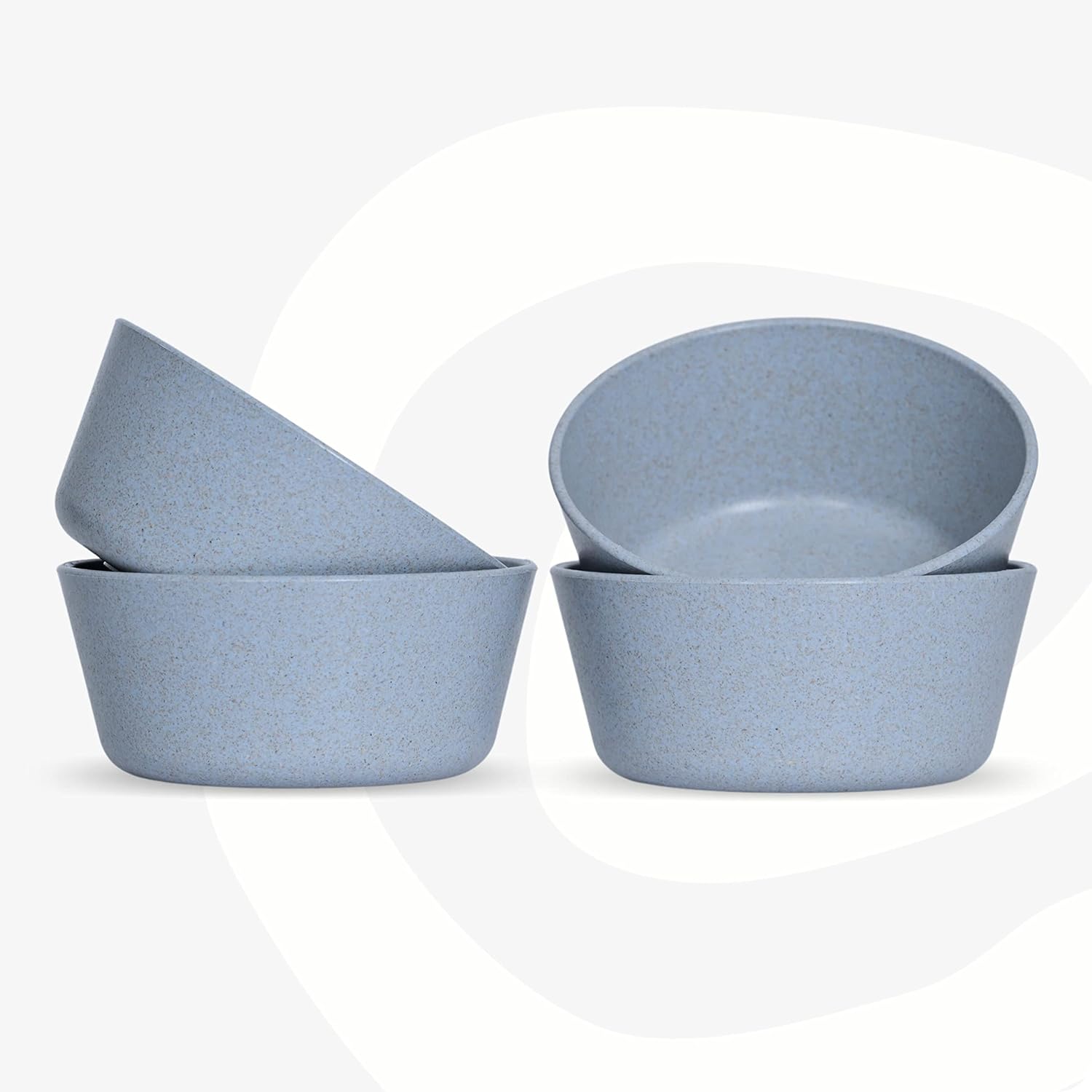 Buy Eha Set of 4 Earth-Friendly Small Curry Bowls for Kitchen | 175 ml ...