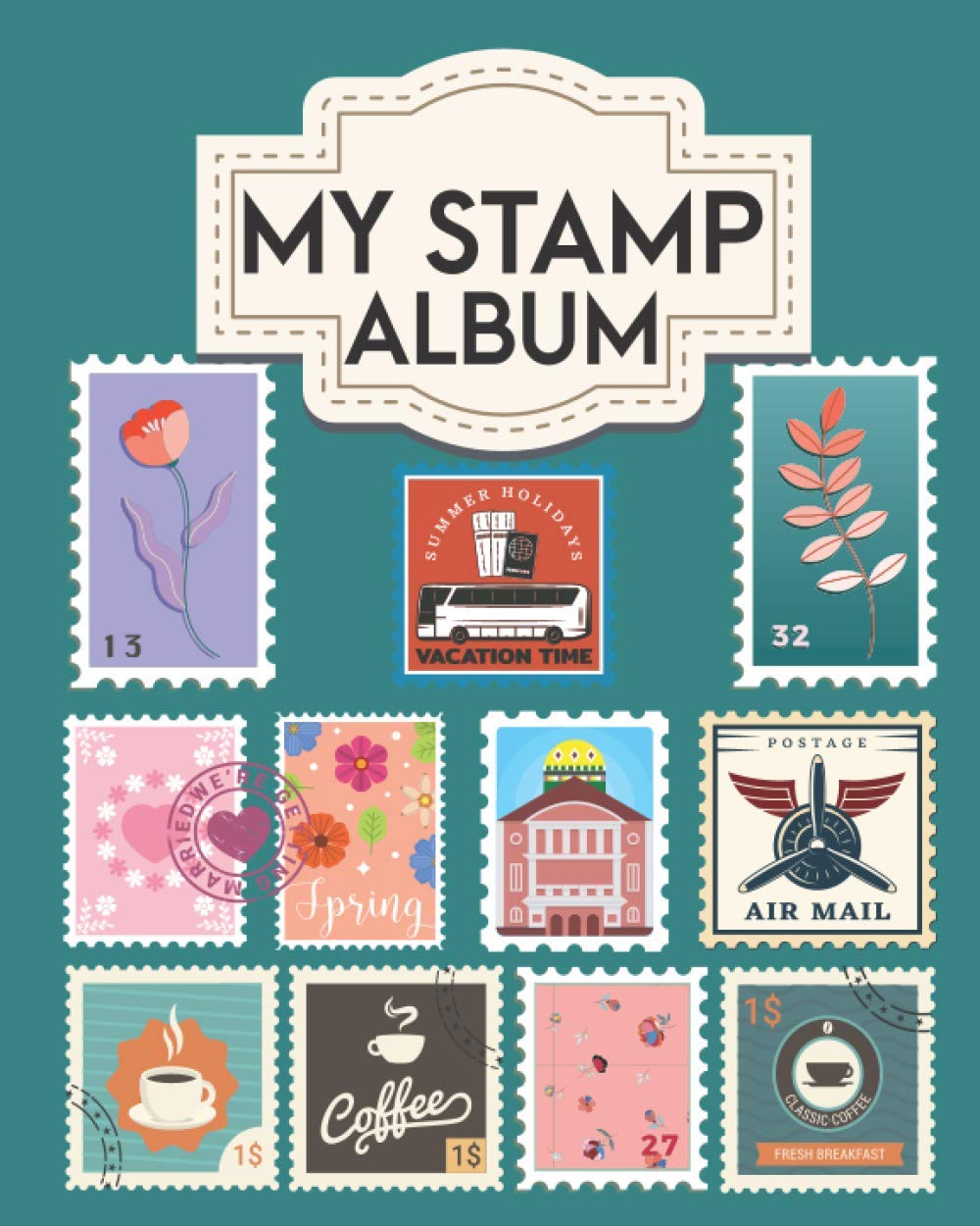 My Stamp Album: Yes, Look Beautiful Stamp Collection Organizer Album ...