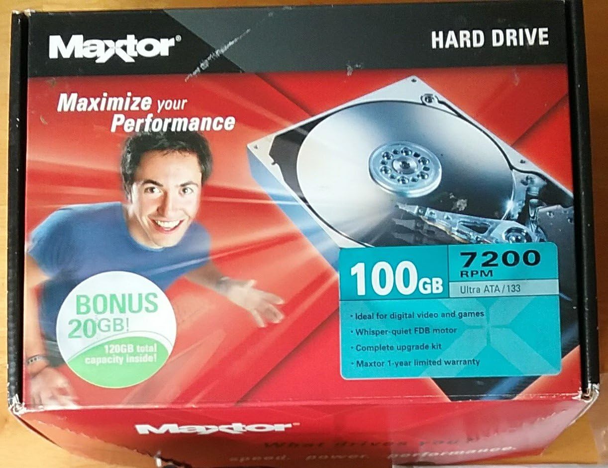 Amazon.com: Maxtor L01P100 100GB Internal ATA Hard Drive 7200 RPM ...