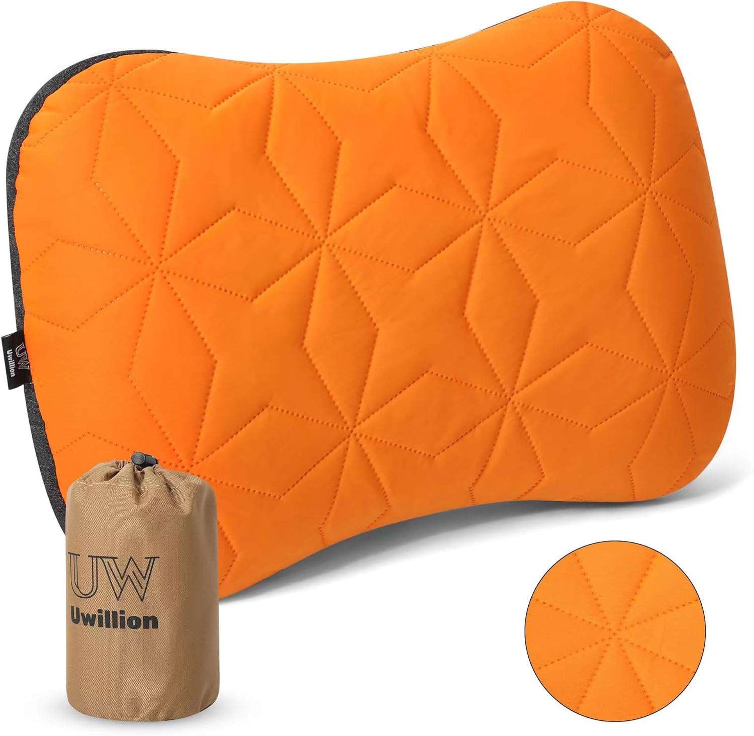 Amazon.com: UWILLION Camping Pillow with Removable Cover - Ultralight ...