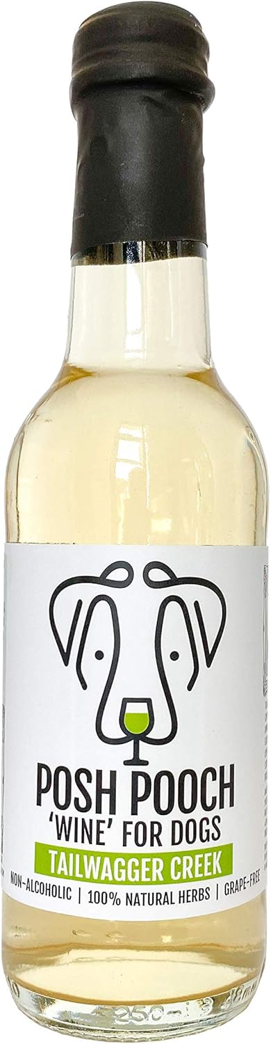 WOOF&BREW Posh Pooch Dog White Wine, 250 ml : Amazon.co.uk: Pet Supplies