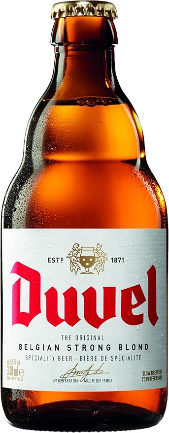 Duvel Strong Golden Ale, 330ml : Amazon.co.uk: Grocery