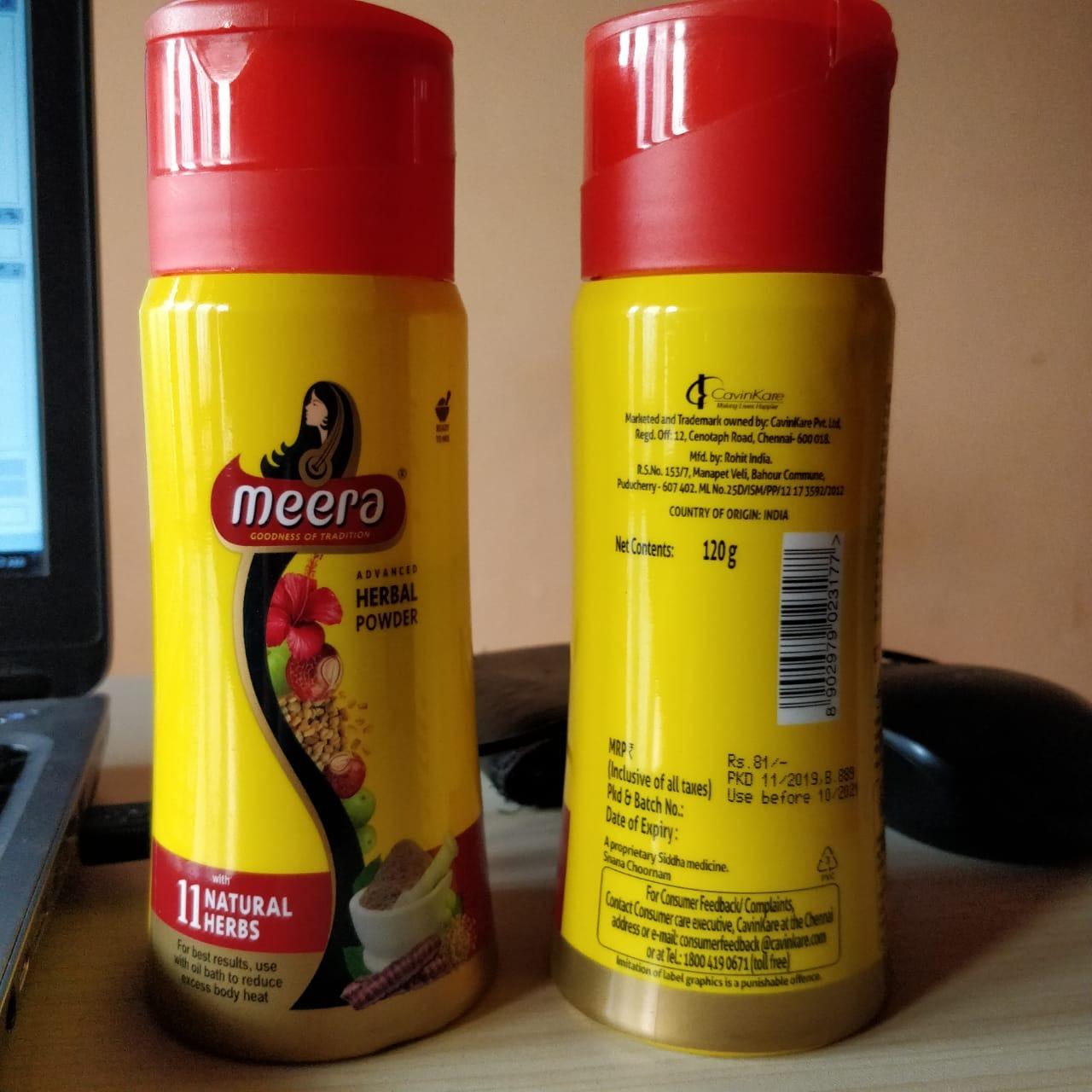 Meera Hair Wash Powder, 120g : Amazon.in: Beauty