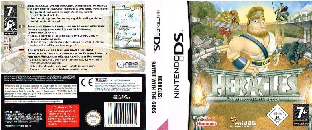 Heracles: Battle with the Gods (Nintendo DS) : Amazon.co.uk: PC & Video ...