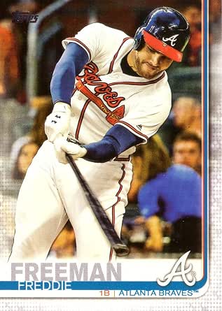 Amazon.com: 2019 Topps #183 Freddie Freeman Baseball Card ...