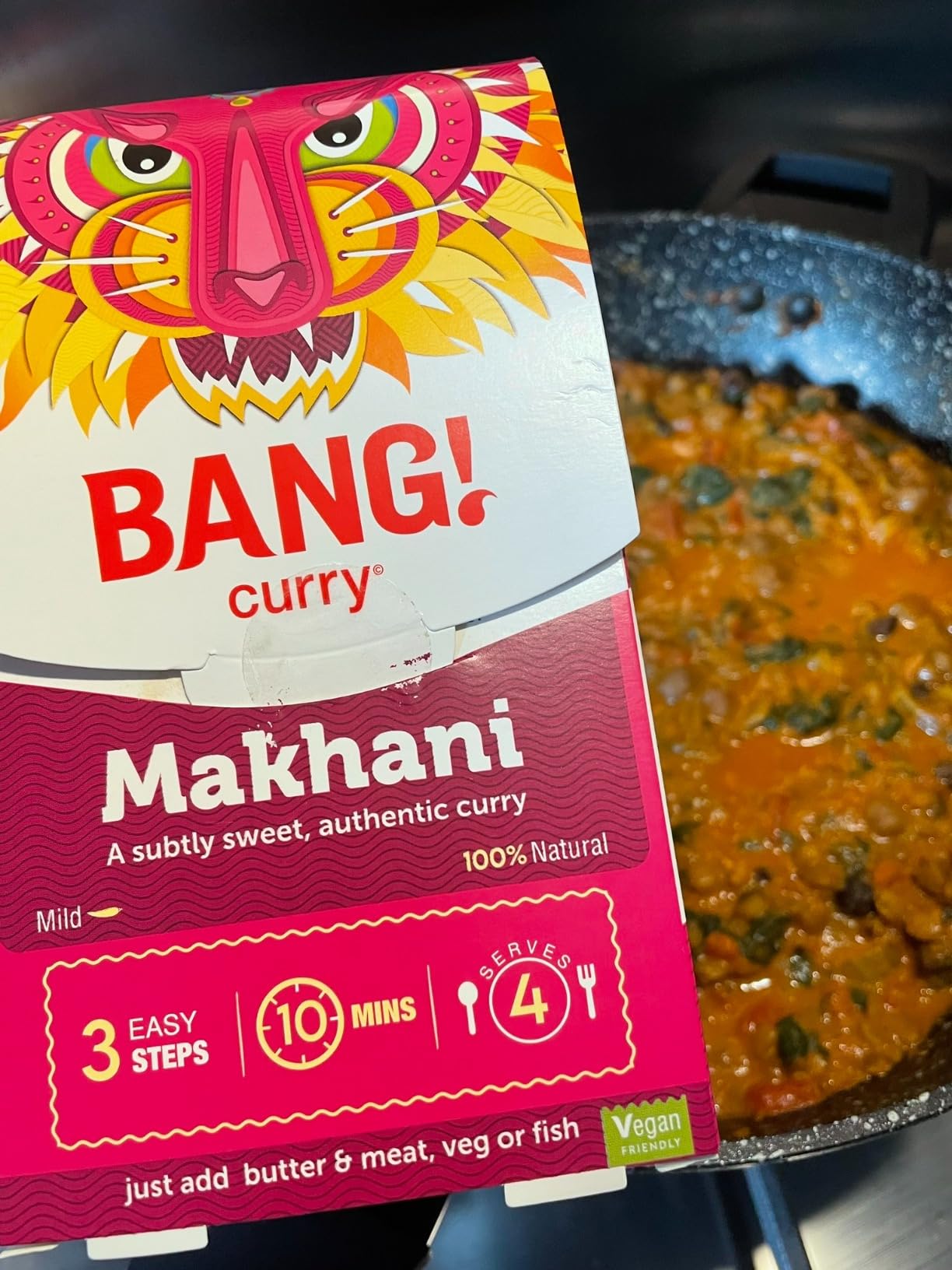 Makhani Curry Sauce Kit | Authentic Easy to use | Mild restaurant style ...
