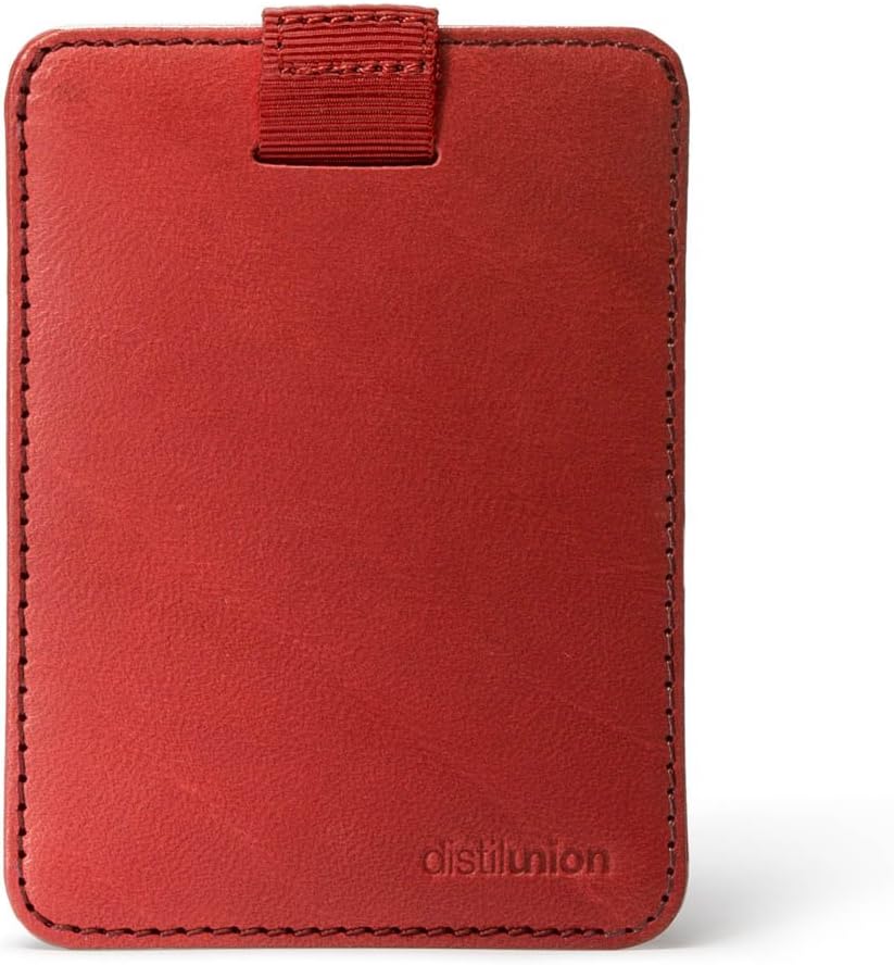 Amazon.com: Distil Union Wally Sleeve Genuine Leather Slim Wallet with ...