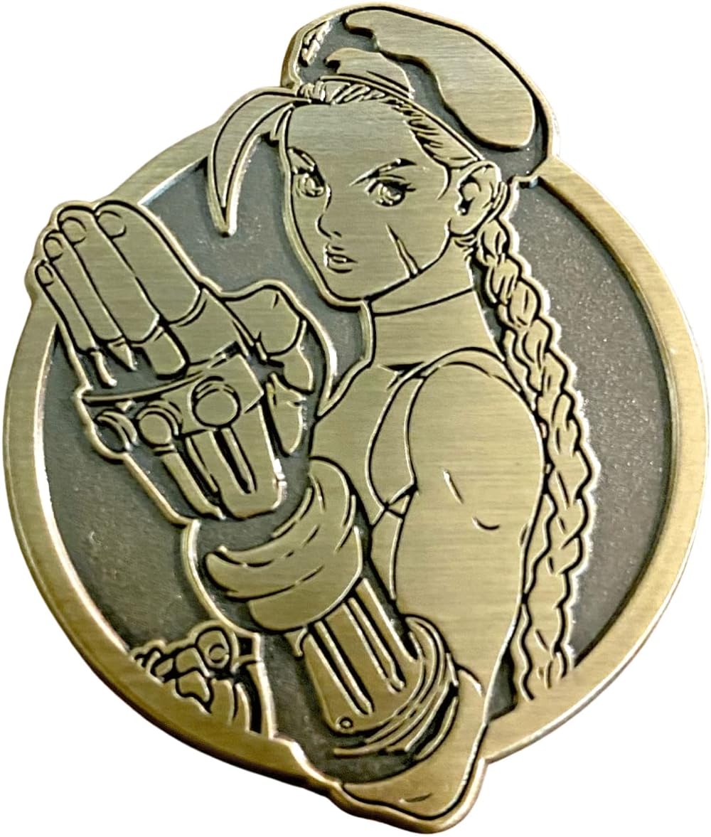 Amazon.com: Zen Monkey Studios' Limited Edition Emblem - Cammy Pin ...