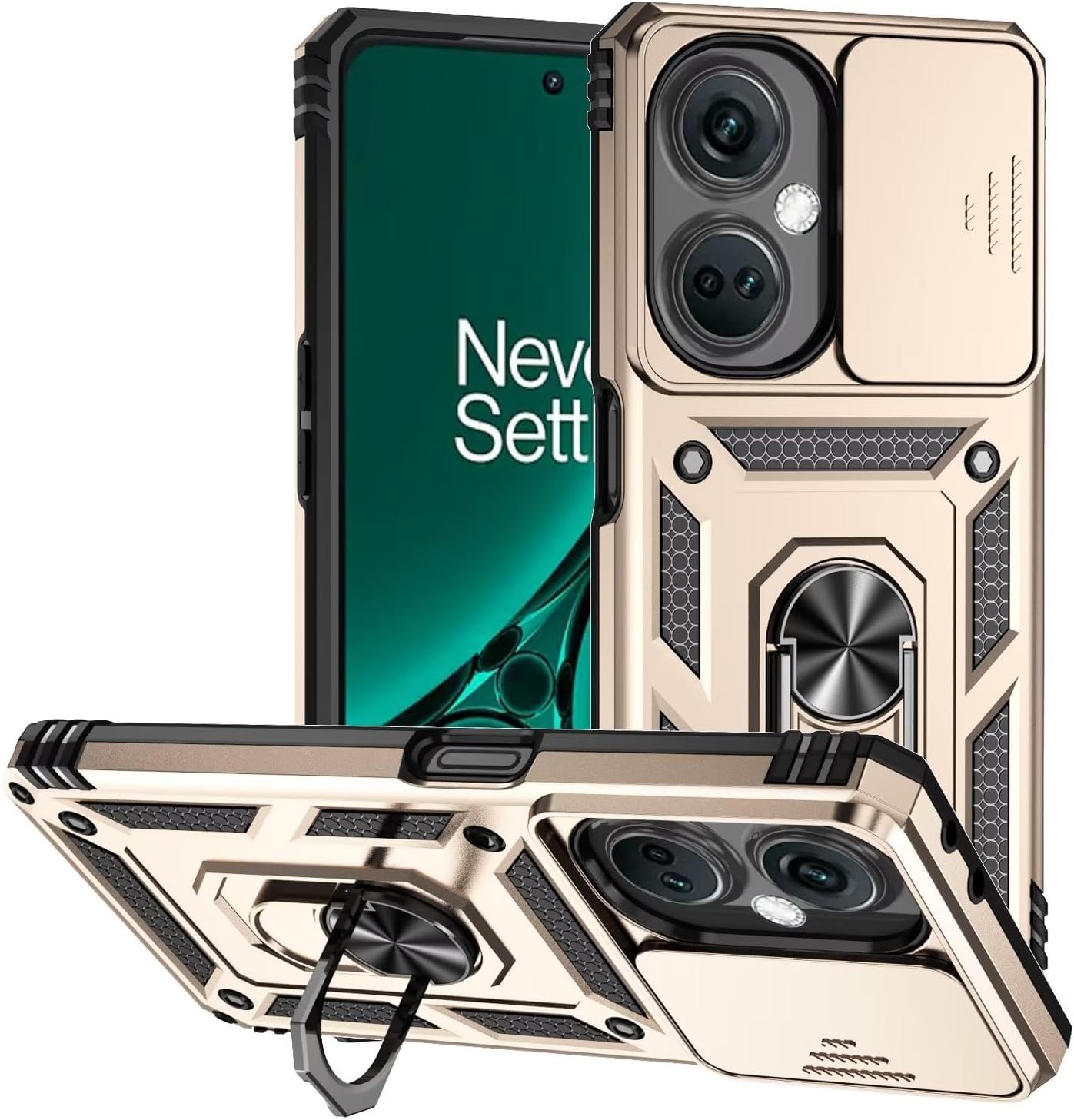 Amazon.com: Case for OnePlus Nord N30 5G,Military Grade Car Holder ...
